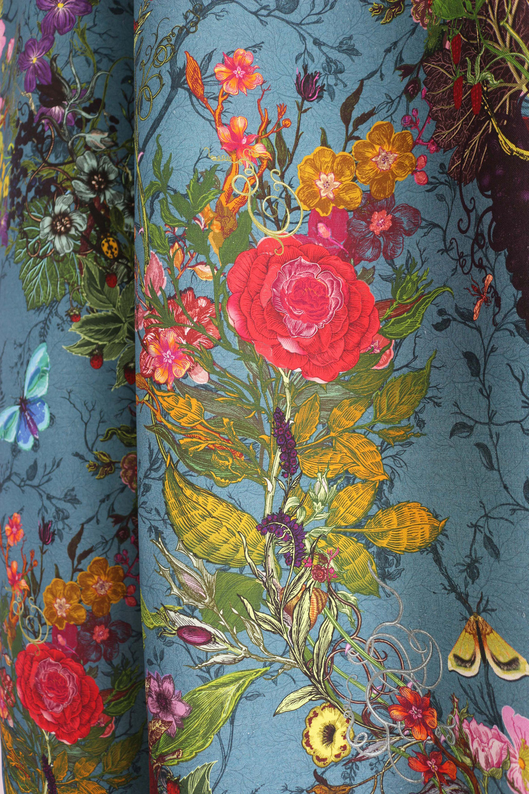 Timorous Beasties Bloomsbury Garden Fabric | Timorous Beasties